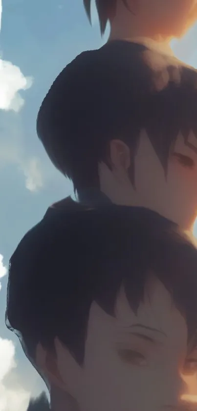 Dreamy Anime Character Art - free download