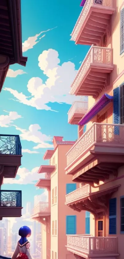 Dreamy Cityscape Fantasy Art - free download