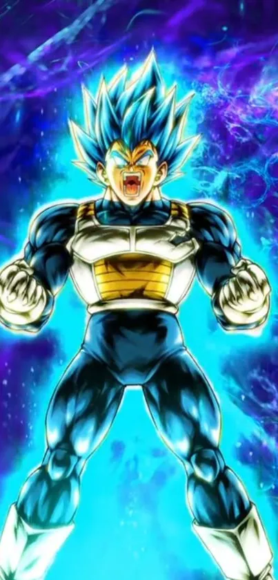 Dynamic Blue Energy Warrior - free download