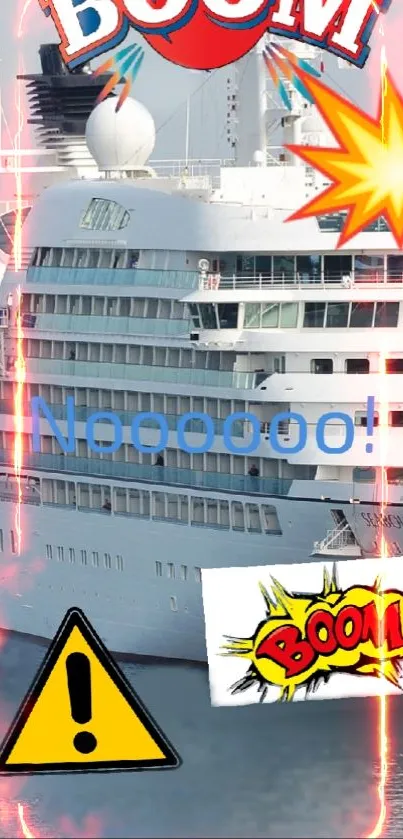 Dynamic Comic Cruise Wallpaper - free download