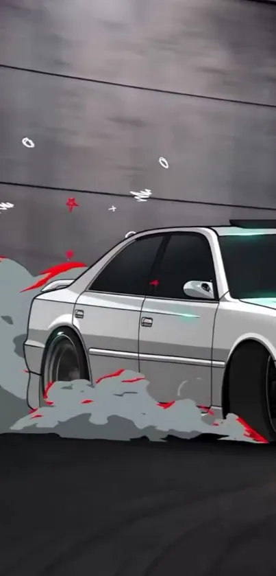 Dynamic Drift Car Scene - free download