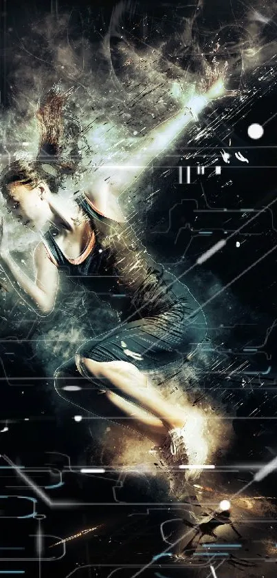 Dynamic Energy Art Wallpaper - free download