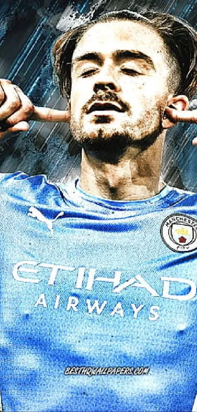 Dynamic Football Art Wallpaper - free download