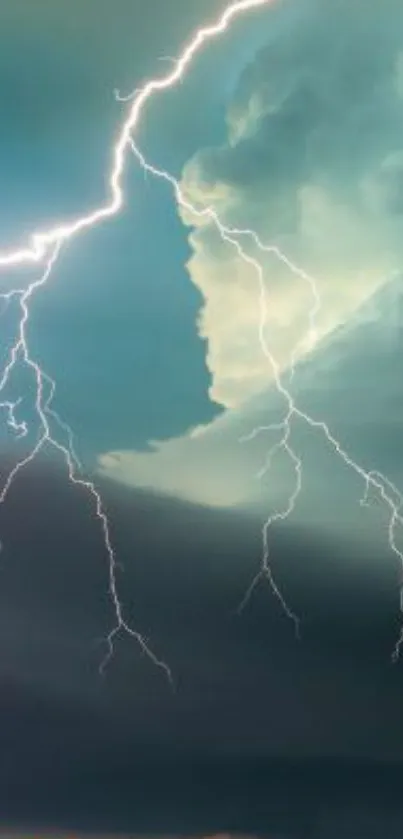 Dynamic Lightning Storm Art - free download