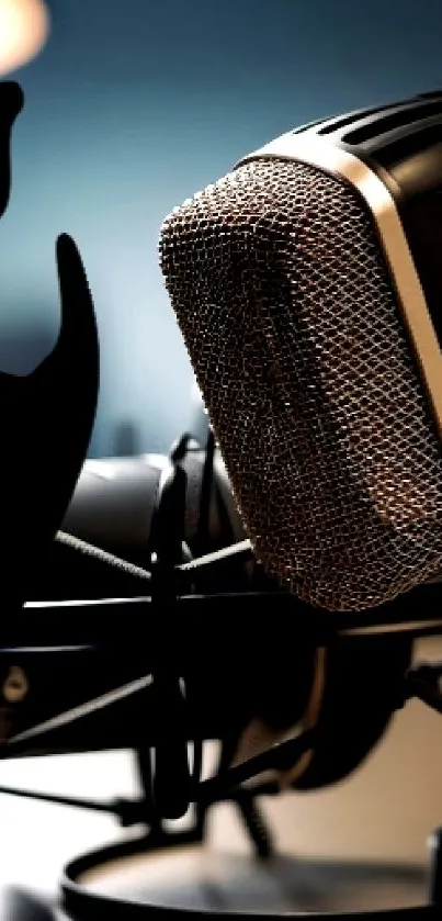 Dynamic Microphone Art Wallpaper - free download
