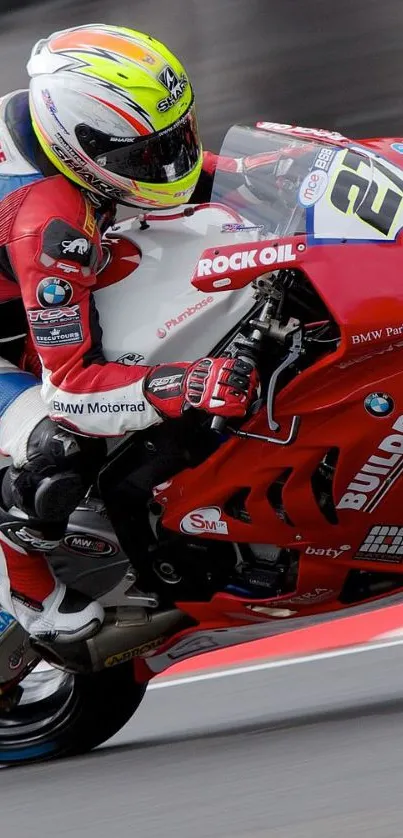 Dynamic Motorcycle Racing Wallpaper - free download