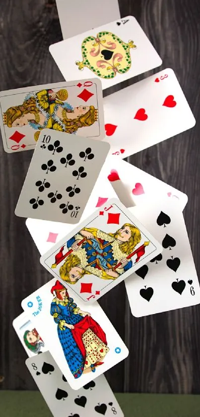 Dynamic Playing Cards Display - free download
