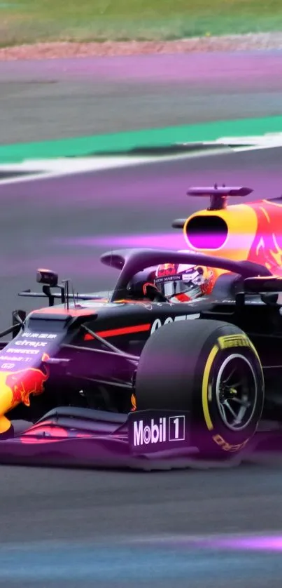 Dynamic Race Car Wallpaper - free download