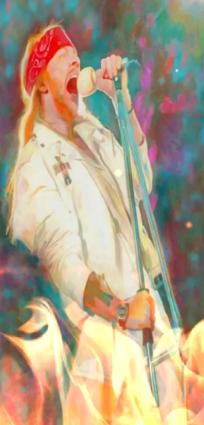 Dynamic Rock Star Artwork - free download