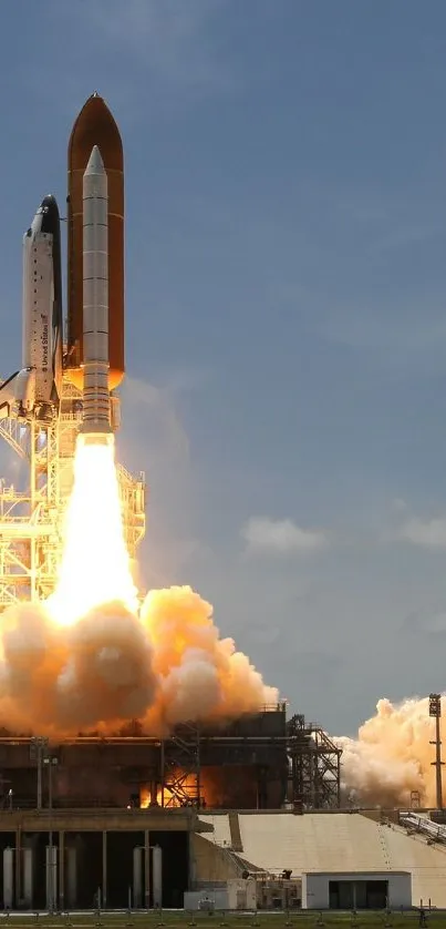 Dynamic Rocket Launch Wallpaper - free download