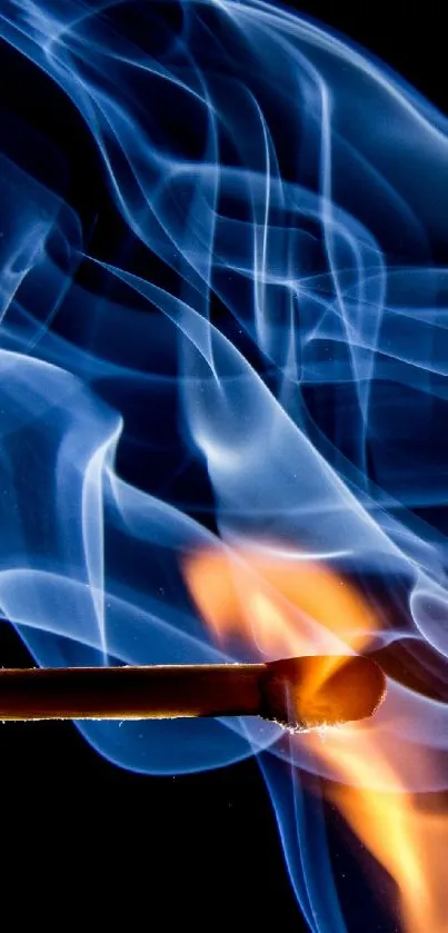 Dynamic Smoke and Flame Art - free download