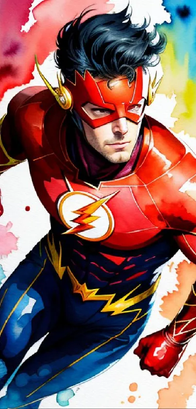 Dynamic Speedster Art Wallpaper - free download