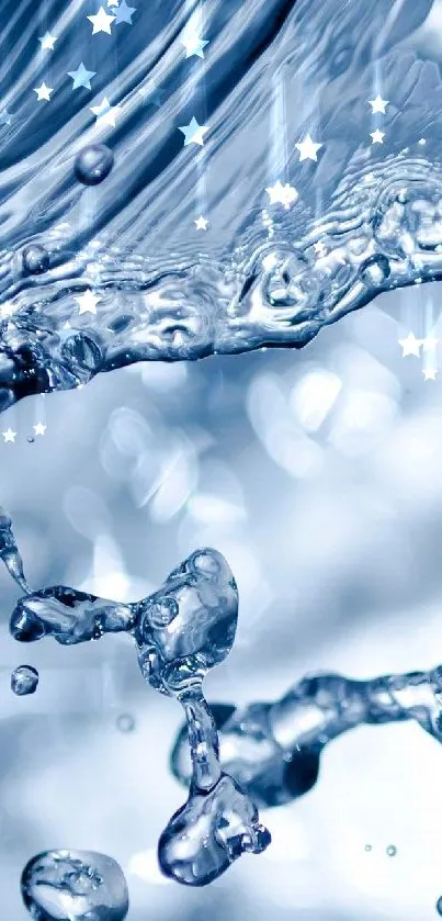 Dynamic Water Splash Wallpaper - free download