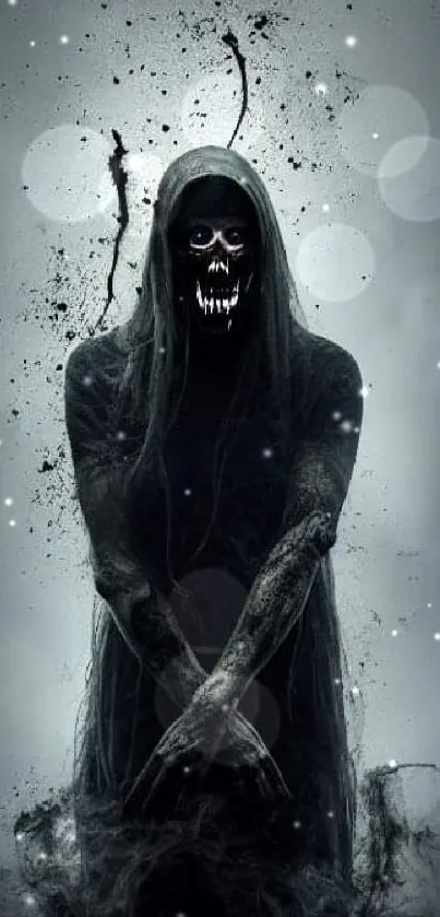 Eerie Dark Figure Wallpaper - free download