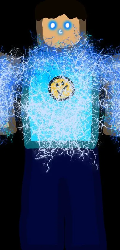 Electric Avatar Mobile Wallpaper - free download