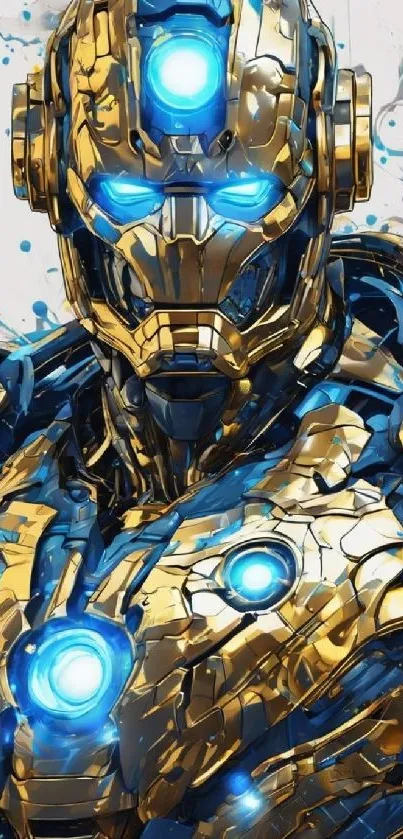 Electric Blue Machine Symmetry Live Wallpaper - download