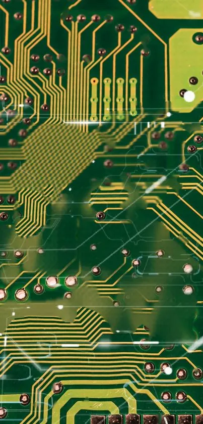 Electronic Circuit Board Art - free download