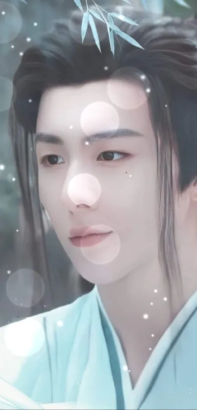 Elegant Asian Character Art - free download