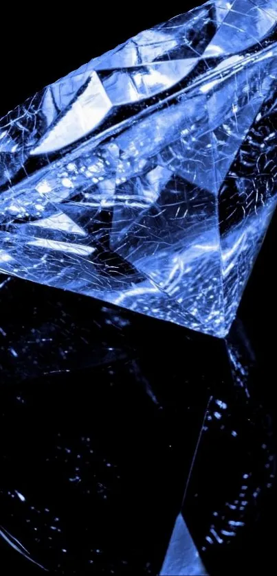 Elegant Blue Crystal Design - free download