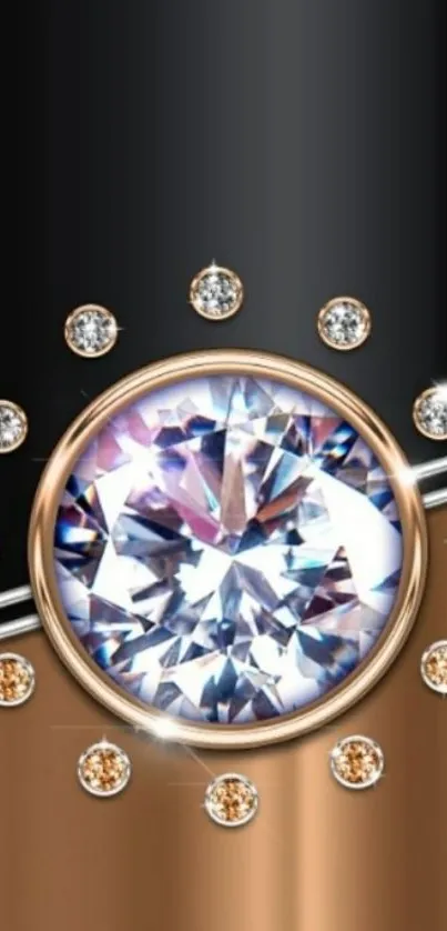 Elegant Diamond Mobile Wallpaper - free download