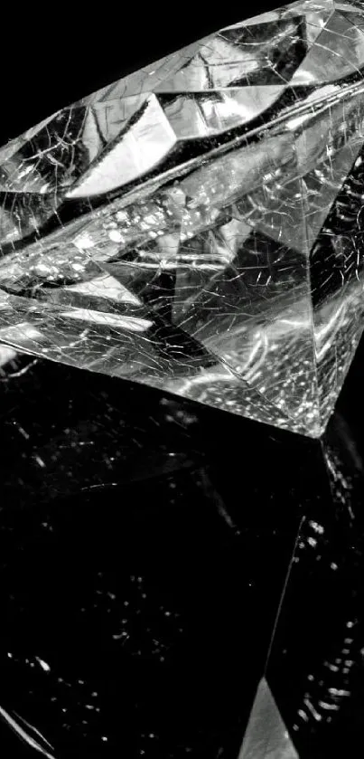 Elegant Diamond Reflection Design - free download