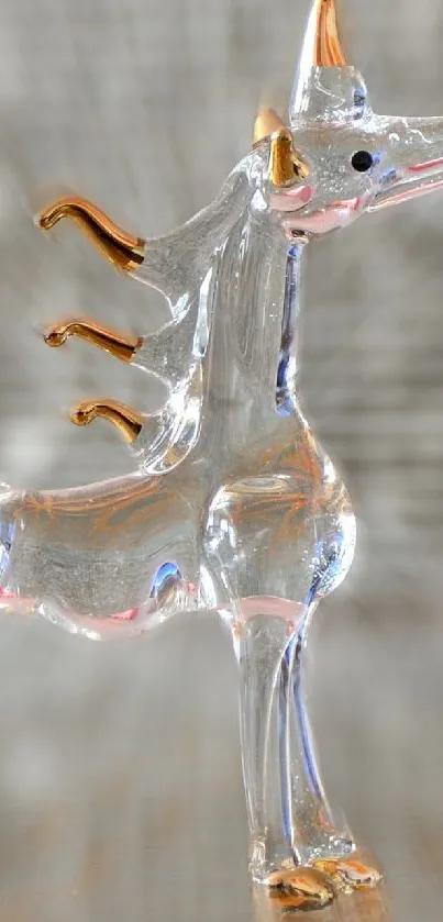 Elegant Glass Unicorn Display - free download