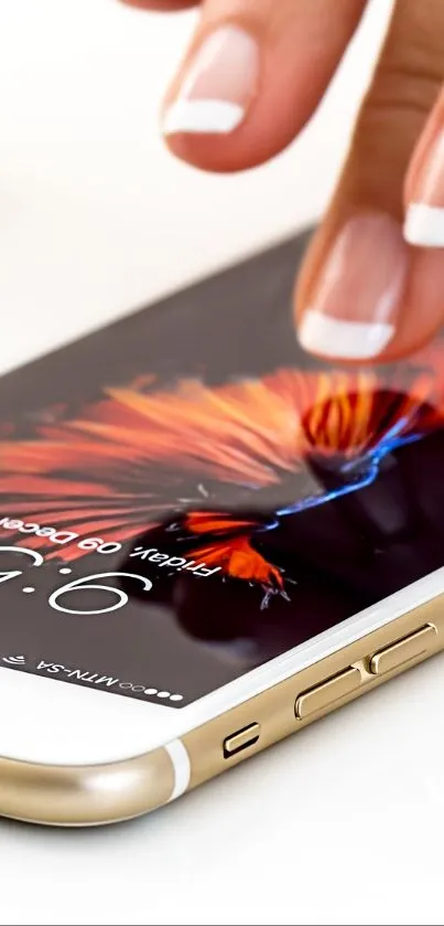 Elegant Gold Mobile Wallpaper - free download