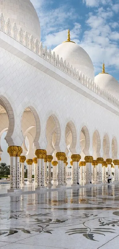 Elegant Mosque Architectural View - free download