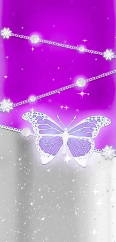 Elegant Purple Butterfly Design - free download