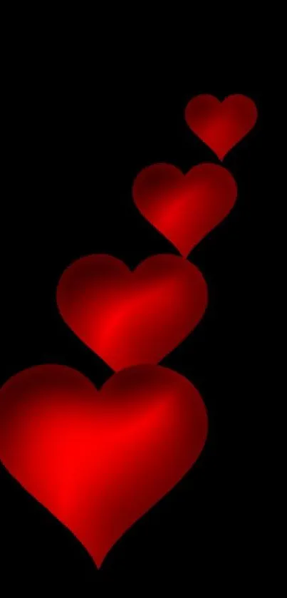 Elegant Red Heart Wallpaper - free download