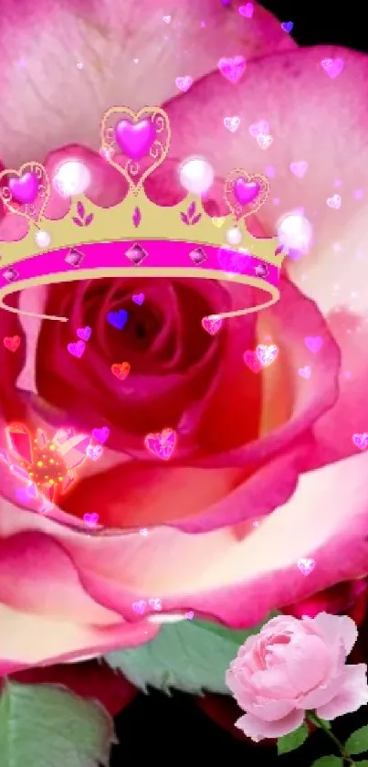 Elegant Rose Crown Wallpaper - free download