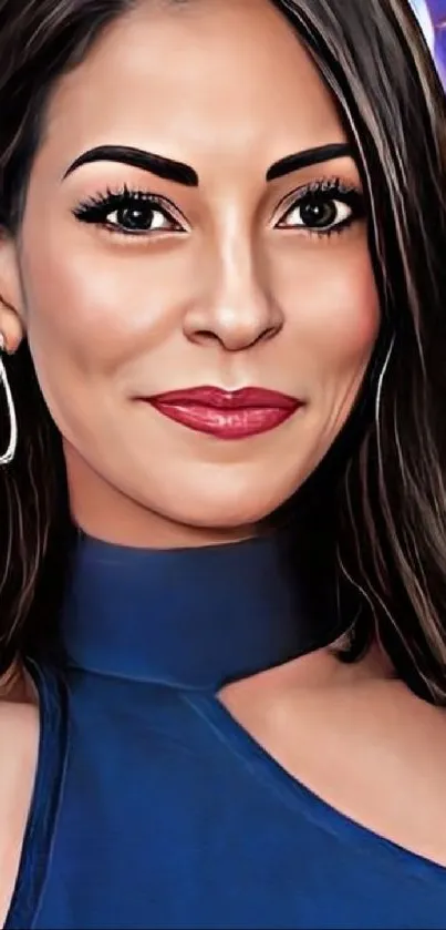 Elegant Woman Graphic Portrait - free download