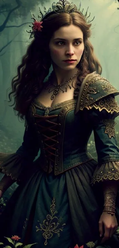 Enchanted Forest Princess Art - free download