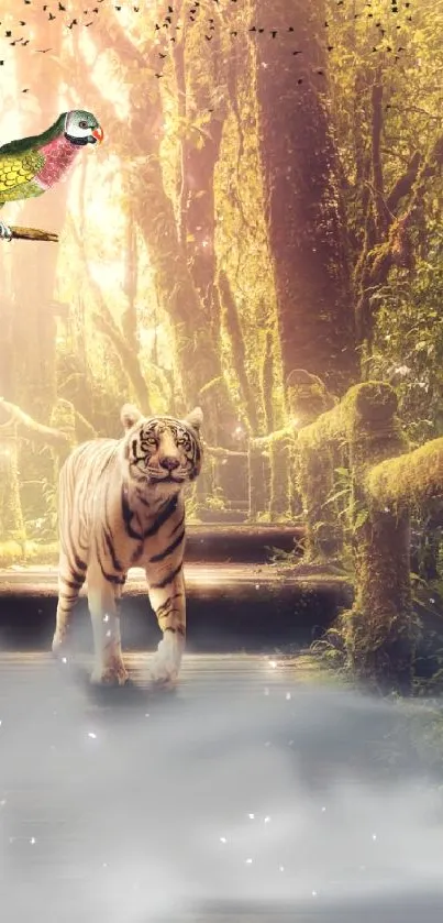 Enchanted Forest Tiger Path - free download