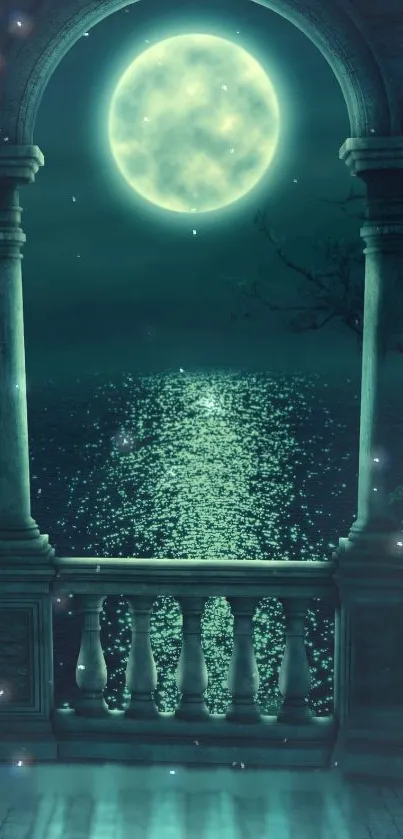 Enchanted Night Moonlight View - free download