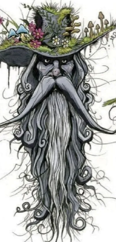 Enchanted Wizard Art Wallpaper - free download