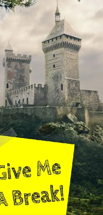 Enchanting Castle Break Wallpaper - free download