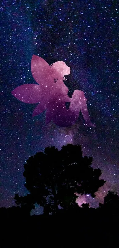 Enchanting Fairy Night Sky - free download