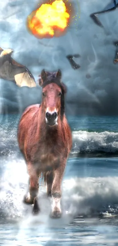 Epic Beach Fantasy Wallpaper - free download