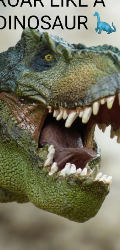 Epic Dinosaur Roar Wallpaper - free download