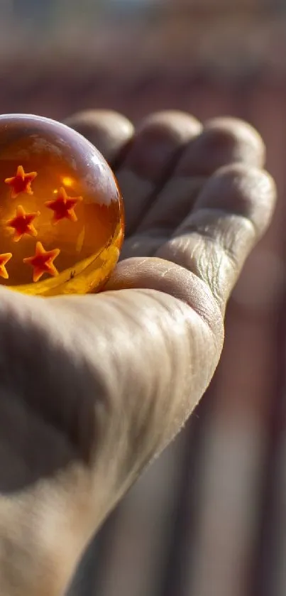 Epic Dragon Ball In Hand - free download