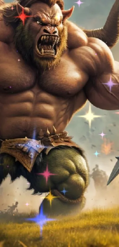 Epic Fantasy Beast Wallpaper - free download