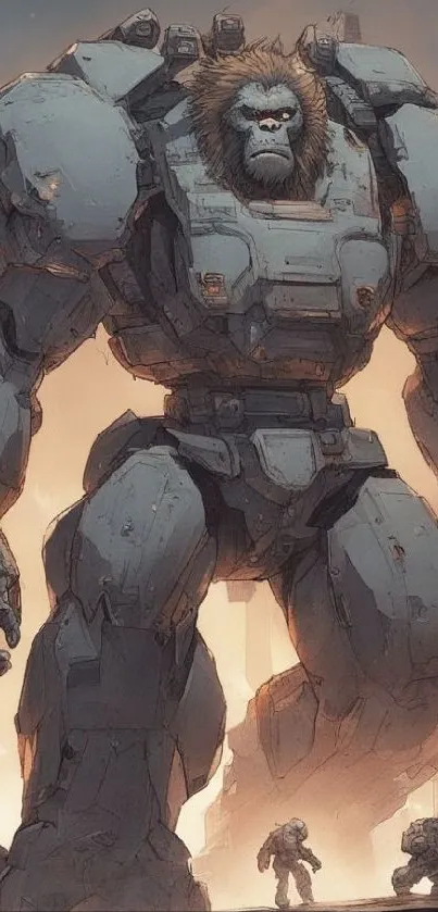 Epic Mech and Apocalyptic Scene - free download