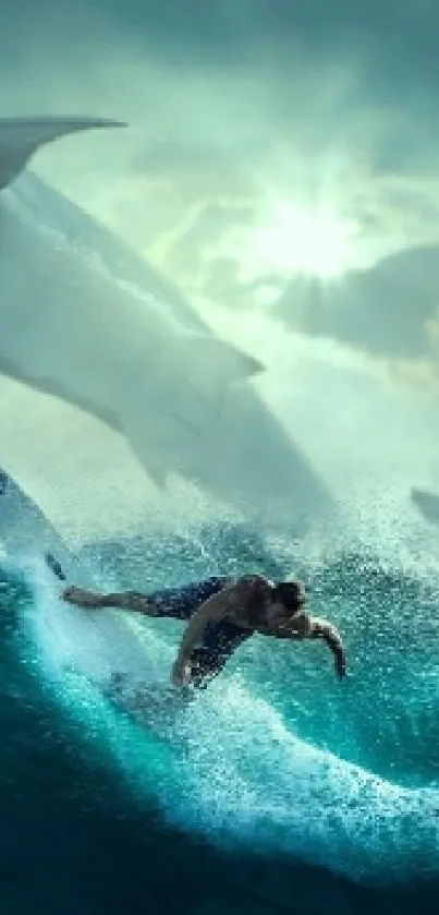 Epic Shark Surfing Adventure - free download