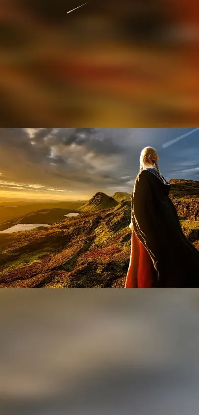 Epic Sunset Mountain View - free download