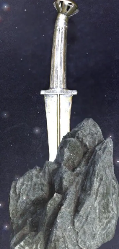 Epic Sword in Stone Wallpaper - free download