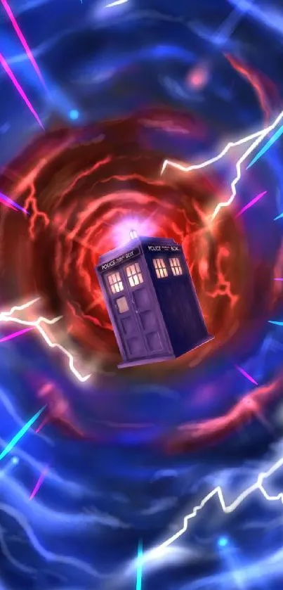 Epic Time Travel Vortex Art - free download