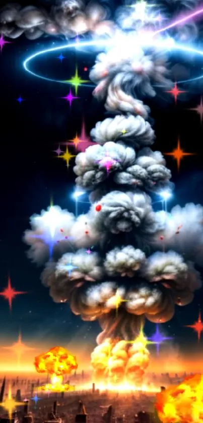 Epic Urban Explosion Art - free download