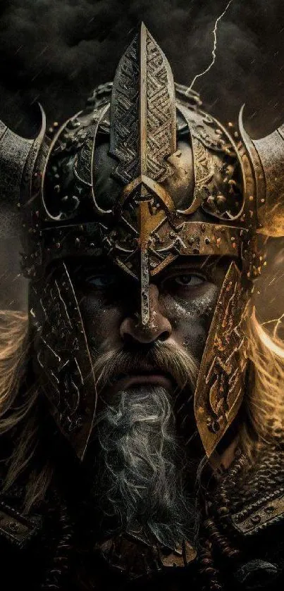 Epic Viking Warrior Wallpaper - free download