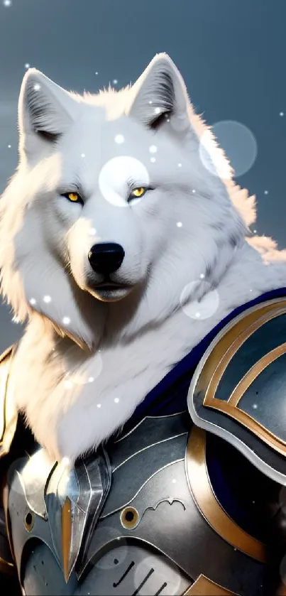 Epic Wolf Warrior Wallpaper - free download
